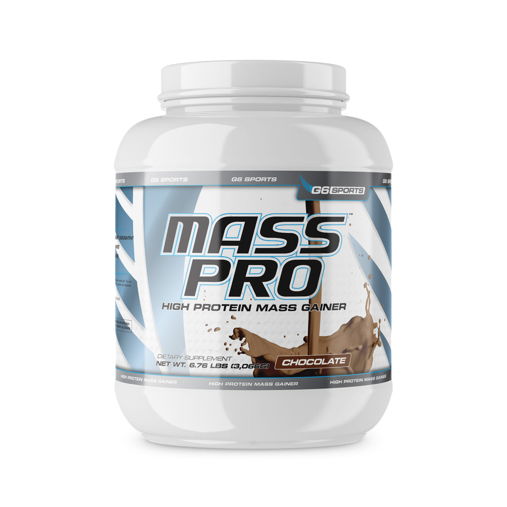 MASS PRO High Protein Mass Gainer (6.76lb Jar) – G6 Sports Nutrition